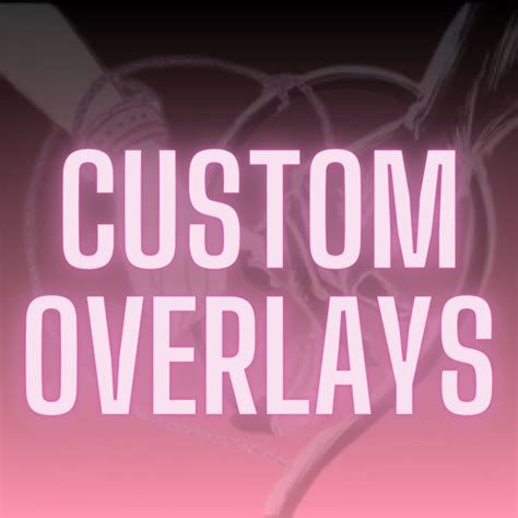 Custom Overlays~ Etsy