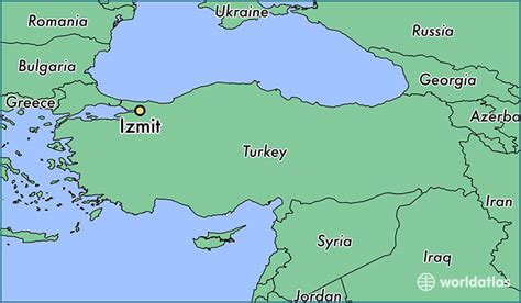 Where Is Izmit Turkey Izmit Kocaeli Map