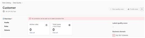 Data Quality Troubleshooting In Microsoft Purview Unified Catalog Microsoft Learn