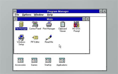 Ностальгия по Windows 3 X я поставил 3 11 в Virtual Box — Zimowski Journal