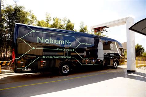 Consórcio trinacional lança ônibus elétrico bateria que tem recarga