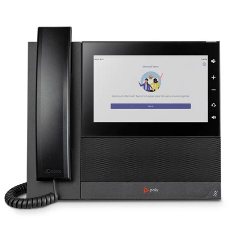Poly Singapore Poly Ip Phones Poly Ccx Poly Ccx 600 Desktop Business Media Ip Phone With