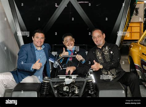 Joey Zhou Tv Host And Laba Sir Knight Laurent Khaiat Marquis Of Sicily And Cedric Lebert Owner Of