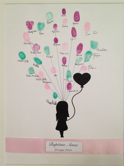 Affiche poster empreinte Petite fille et son lâchée de ballon