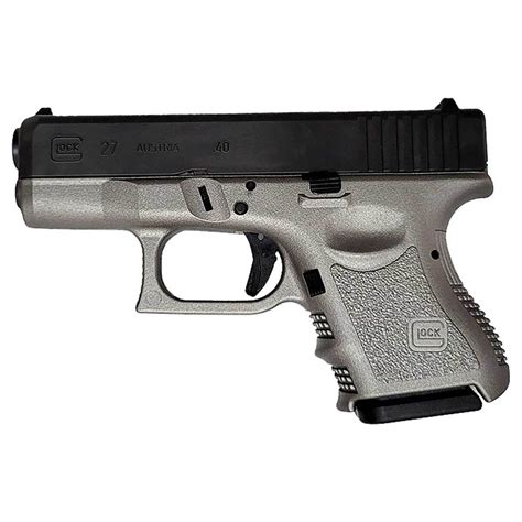 Glock 27 Gen3 40 Sandw 343in Black Nitridetitanium Cerakote Pistol 9