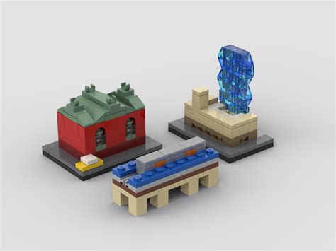 Lego Moc Micro Chicago Education Corner By Bricole Rebrickable