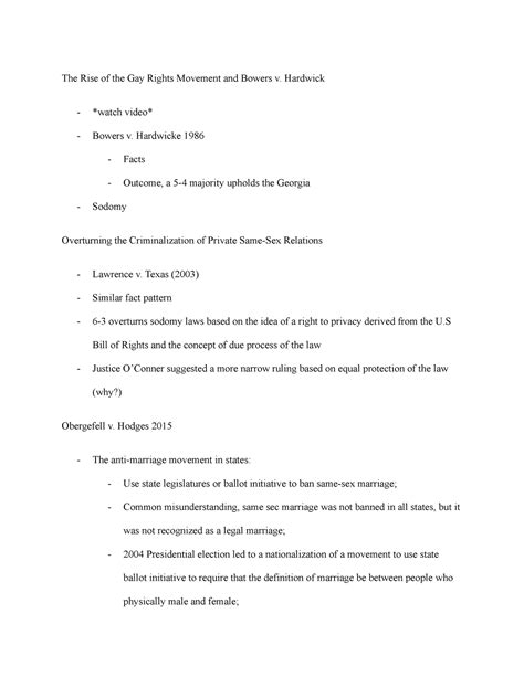 pls 105 introduction to human rights learning module 11 notes part 3