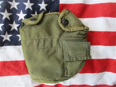 Genuine Us Army Usmc Issue Vietnam War M67 Alice Webbing Water Bottle