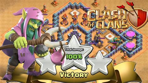 How To 3 Stars The Goblin Warden Challenge In Coc Youtube