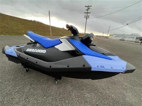 New Sea Doo Spark Up Hp IBR Convenience Package Sound System Dazzling Blue Vapor