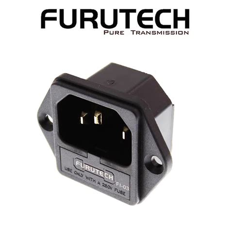 Furutech Fi 03 R Iec Inlet Rhodium Plated ของแท้จากตัวแทน ราคาถูก ร้าน All Cable Shopee Thailand