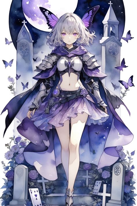 Tarot Cards Dark Paladin 1 W Image Created By More More0311