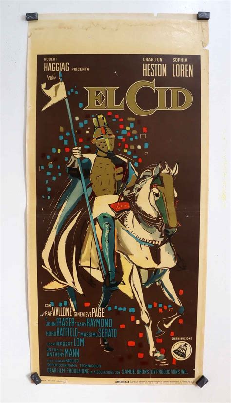 El Cid Movie Poster El Cid Movie Poster
