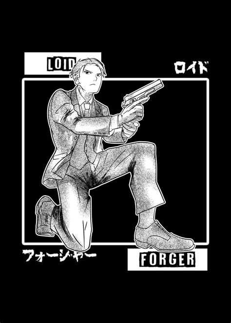 Loid Forger Poster By Stunning Warrior Displate Poster Anime