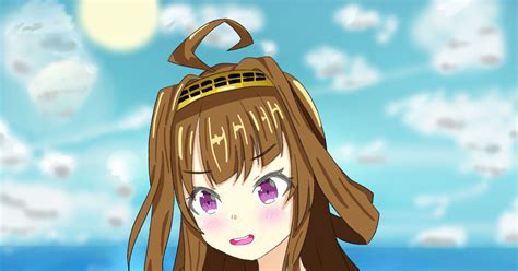 艦隊これくしょん ヘーイ 提督ぅ！ ほたるお絵描き練習中のイラスト Pixiv
