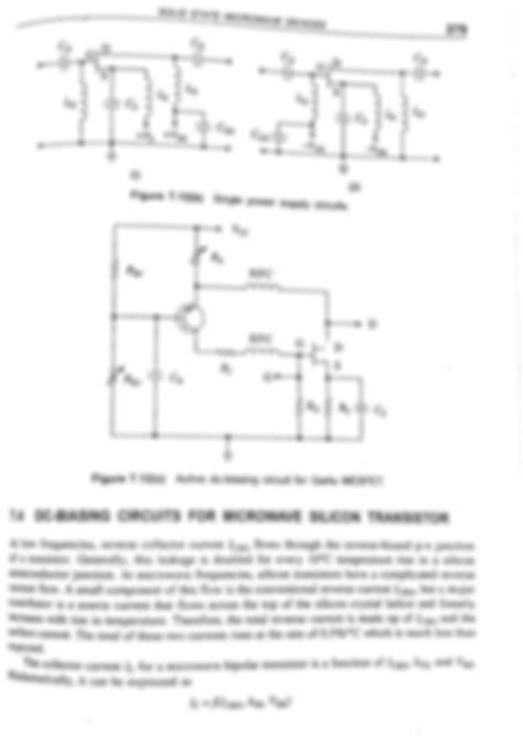 Solution Microwave And Antenna Biasing A Microwave Transistor Amplifiers Using Mesfet Ac