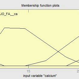 A Graphical Representation Of The Membership Functions For The Input