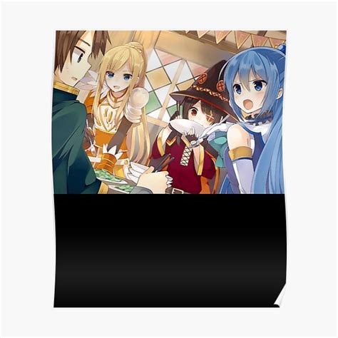 Konosuba Poster Poster For Sale By Shyannegarza Redbubble