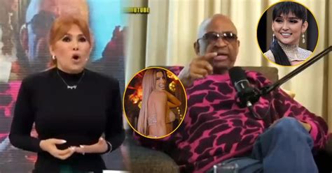 Magaly Medina Defiende A Daniela Darcourt De Sergio George Me Llega Su Desprecio A La Yaha Se