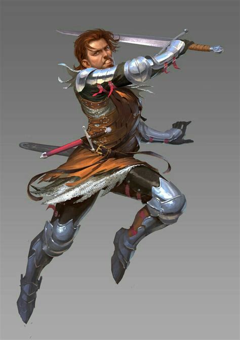 Human Fighter Warrior Pathfinder Pfrpg Dnd Dandd D20 Fantasy Fantasy