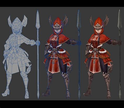 로우폴리곤 게임 캐릭터 캐릭터 로우미들반 정호영님 3d 캐릭터 3d 애니메이션 드로잉