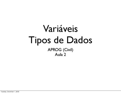 Teoricas Vba Aula 2 Variaveis E Tipos De Dados Variáveis Tipos De