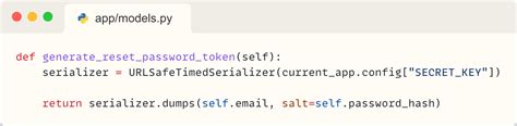 Yet Another Password Reset Tutorial In Flask