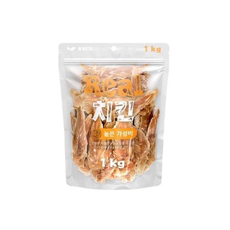 인네이쳐 강아지 1kg간식 치킨사사미 1kg 페오펫몰
