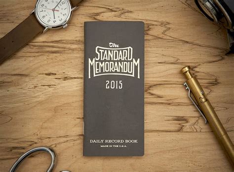 2015 Standard Memorandum Notebook Gearmoose