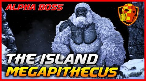 CÓmo Vencer Al Megapithecus Alpha En The Island Ark Sin Mods Youtube