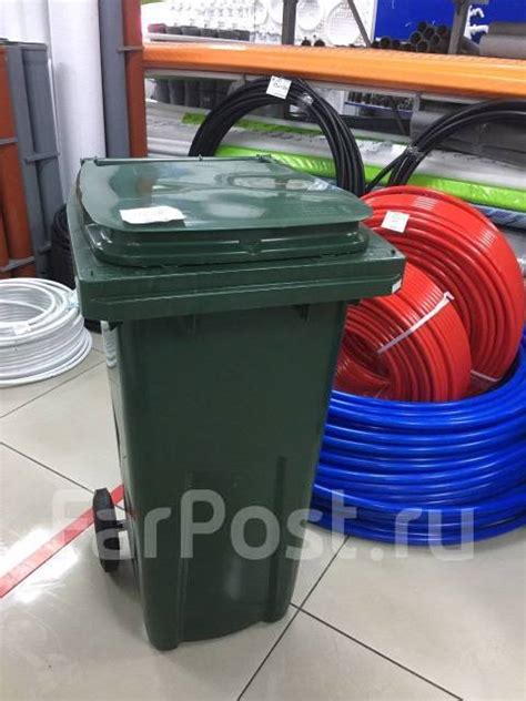 Мусорный контейнер 120л, новый, в наличии. Цена: 3 500₽ в Уссурийске
