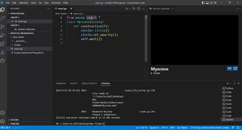 Not Getting A Circle Issue 3136 ManimCommunity Manim GitHub