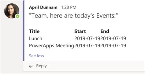 Formatting Html Tables In Flow April Dunnam Sharepoint Siren