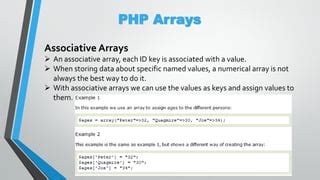 Php Basic Arrays Ppt