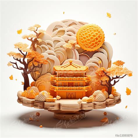 中秋节月饼创意图下载 红动中国