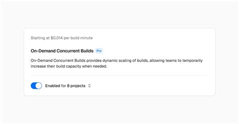 No Build Queues On Demand Concurrent Builds Now On By Default Vercel