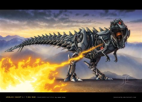 Transformers 4 Grimlock Concept Art