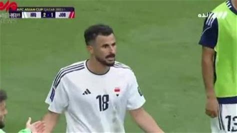 این حرکت ستاره تیم ملی عراق علیرضا فغانی را عصبانی کرد او اخراج شد نماشا