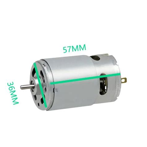 Rs550 555 Od36mm Micro Size High Speed Ball Bearings 12v 24v Permanent
