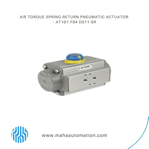 Air Torque Spring Return Pneumatic Actuator At101 F04 Ds11 Sr
