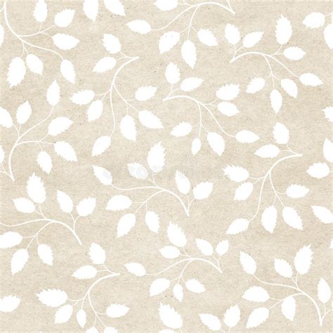 Seamless Leaf Pattern Stock Illustration Illustration Of Textile