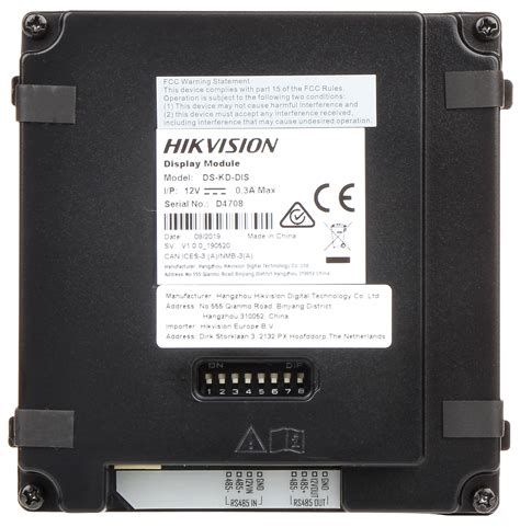 DISPLAY MODULE DS KD DIS Hikvision Outdoor Panels Delta