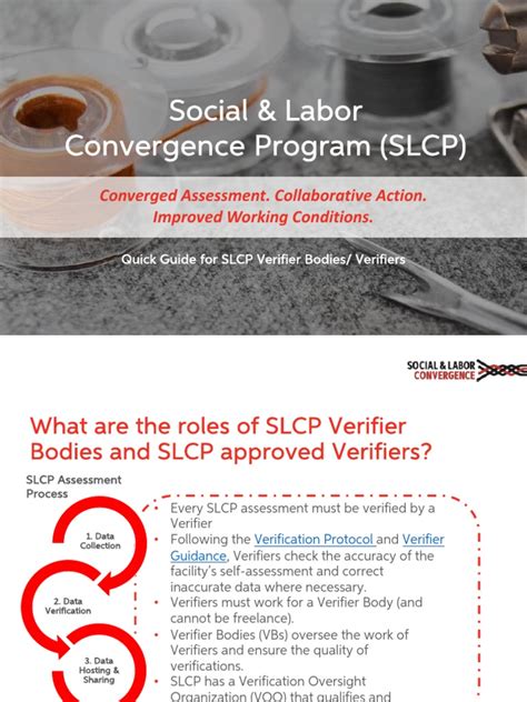 Social And Labor Convergence Program Slcp Converged Assessment