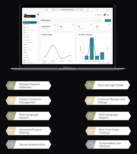 EcomCart Flutter Modern ECommerce App Built With Laravel Vue Js