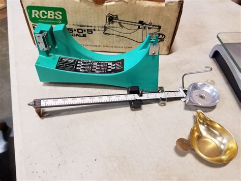 Rcbs Model 505 Reloading Scale And Star Frit Digital Scale Big Valley Auction
