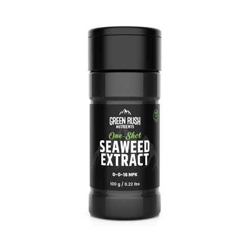 One Shot Soluble Seaweed Extract Derived From Premium Cold Pressed Atl