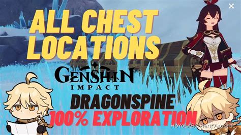 All Chest Location Dragonspine Genshin Impact Hoyolab