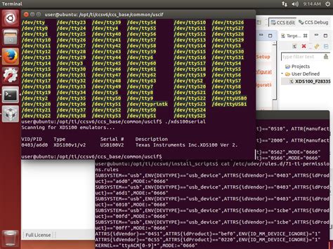 Problems Detecting Xds100v2 Under Linux With Ccsv6 Code Composer
