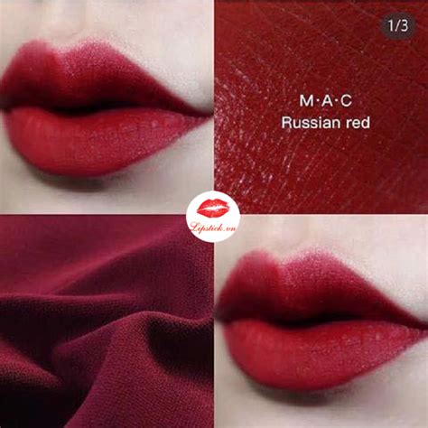 Review Son Mac Russian Red Matte 612 Màu Đỏ Đậm Sang Trọng