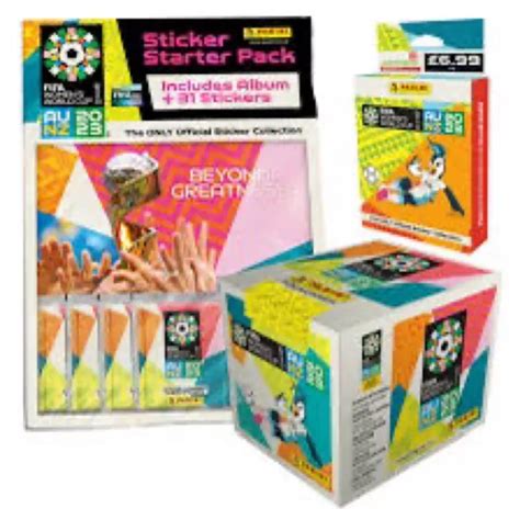 Panini Fifa Womens World Cup 2023 Sticker Collection 209 376 £099